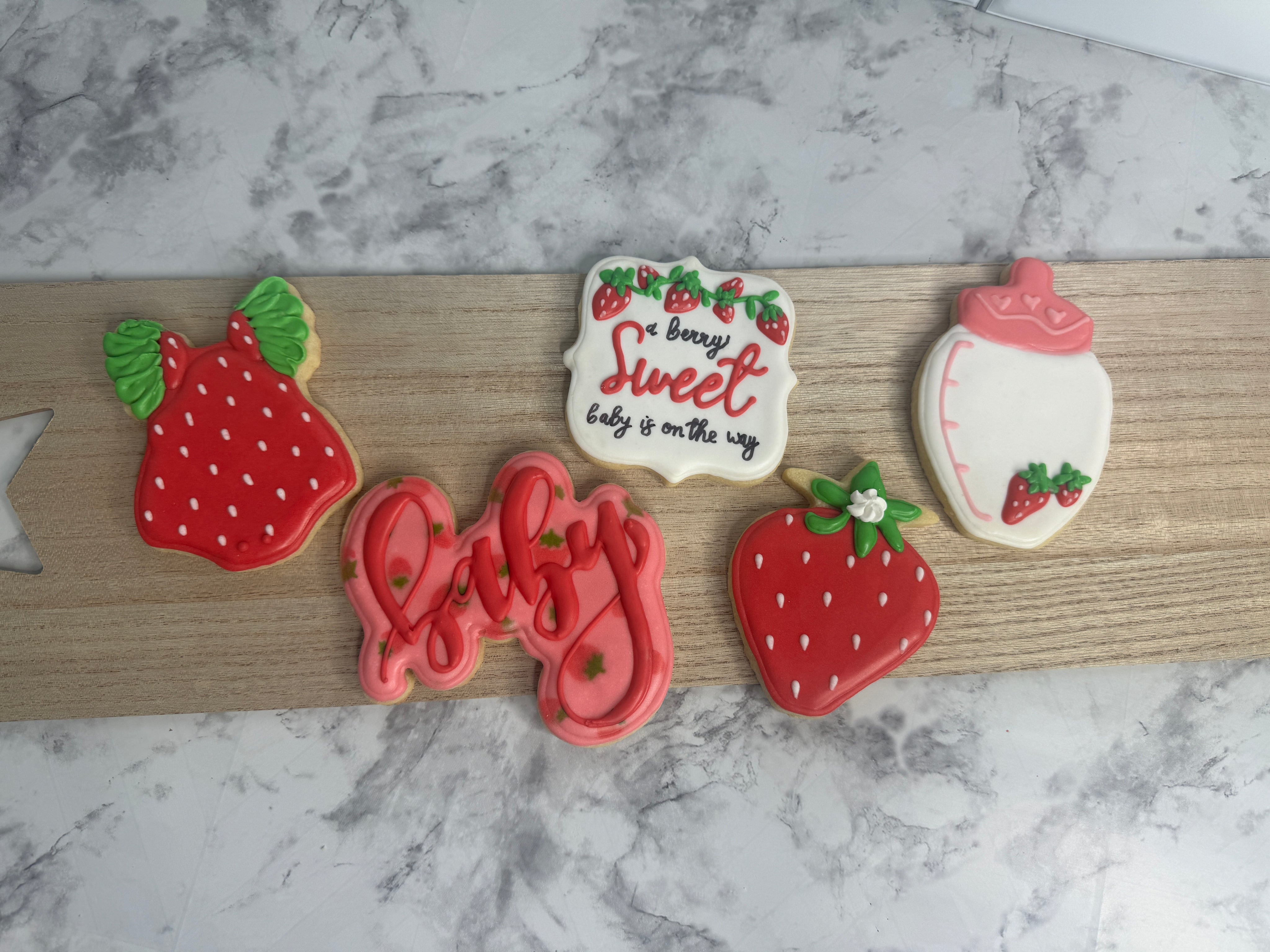Berry Sweet Baby Cookie Set – Sugary Celebrations