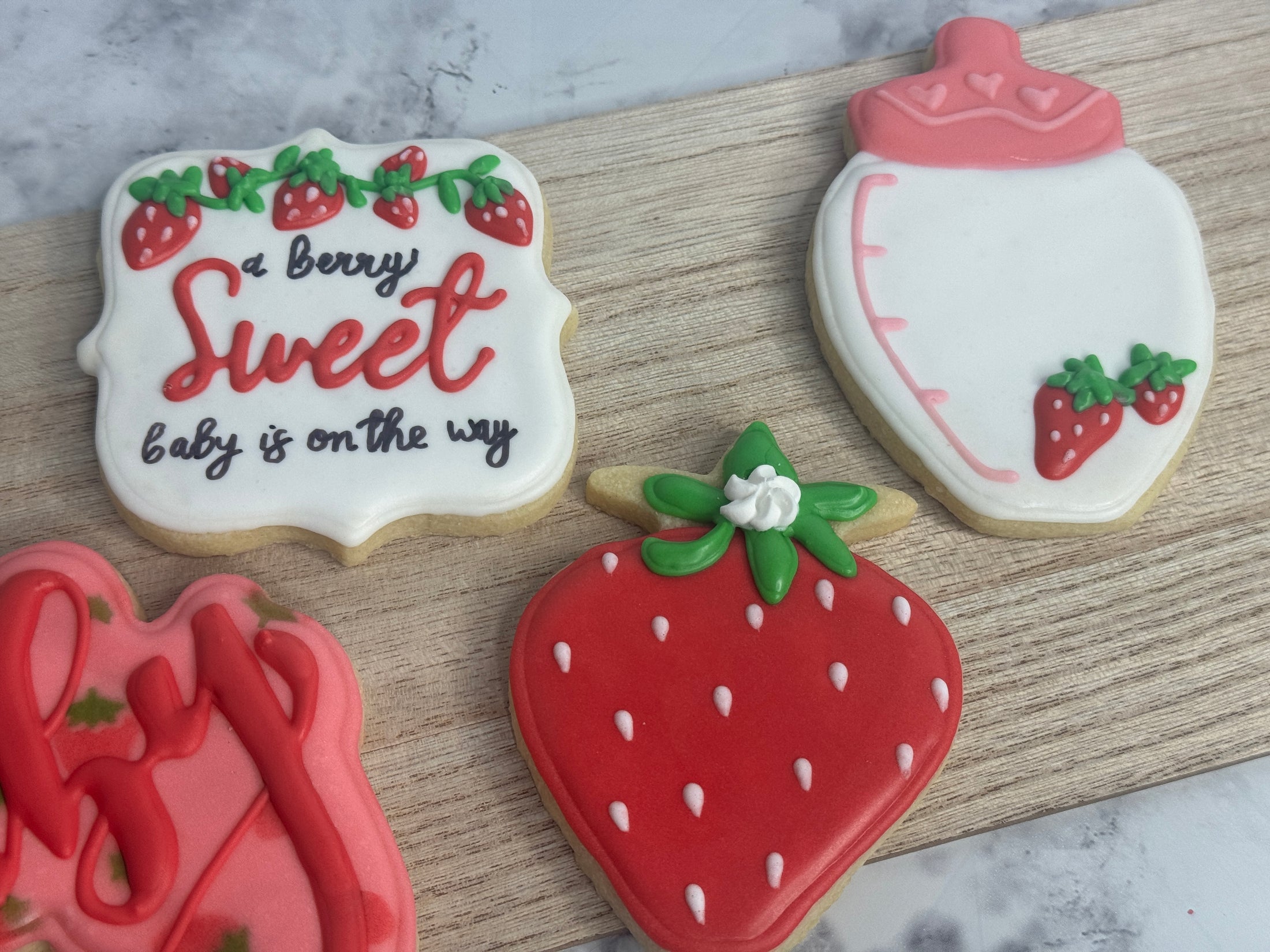 Berry Sweet Baby Cookie Set – Sugary Celebrations