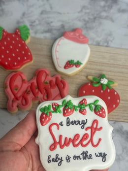 Berry Sweet Baby Cookie Set – Sugary Celebrations