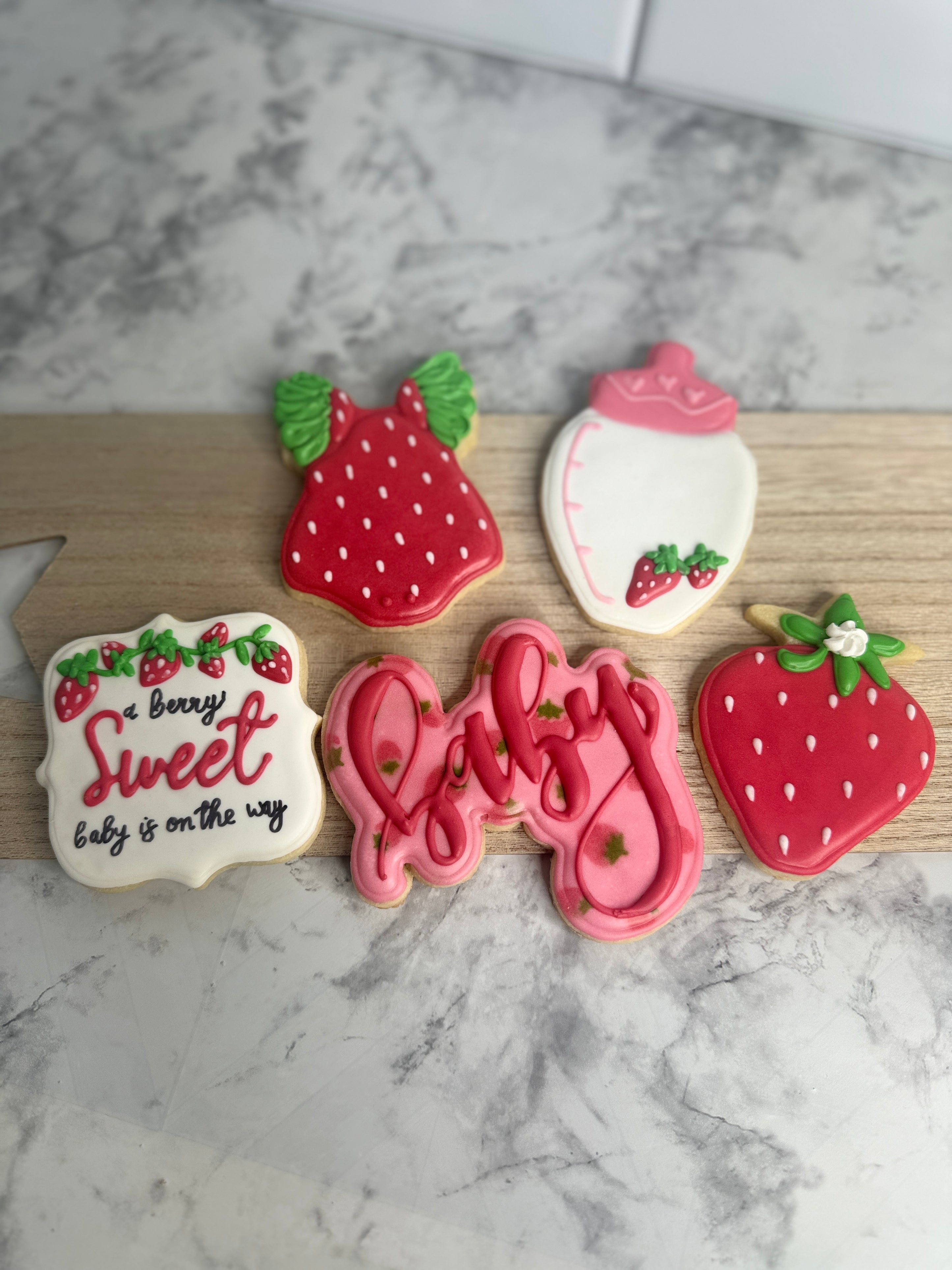 Berry Sweet Baby Cookie Set – Sugary Celebrations