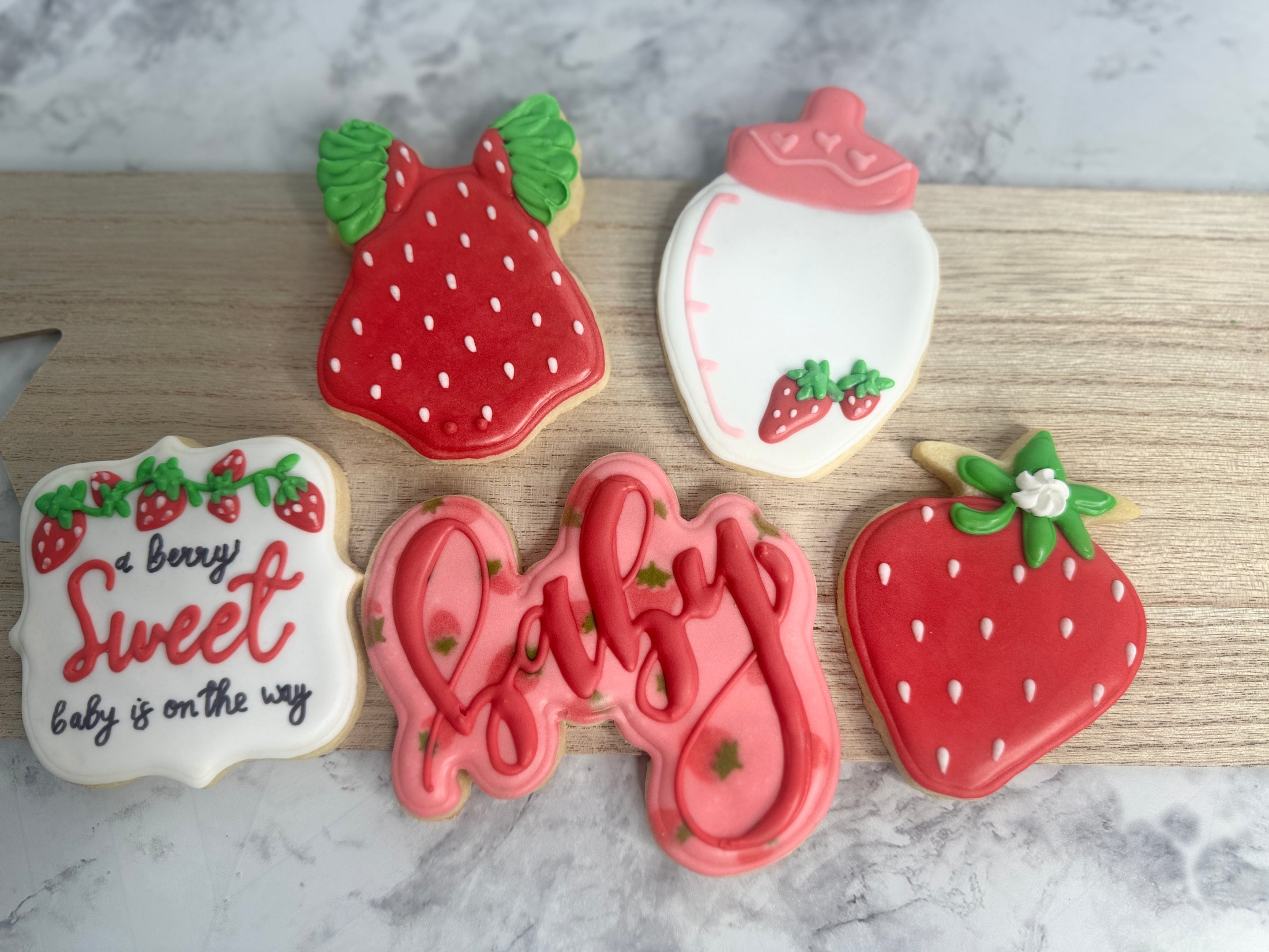 Berry Sweet Baby Cookie Set – Sugary Celebrations