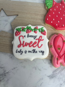 Berry Sweet Baby Cookie Set – Sugary Celebrations